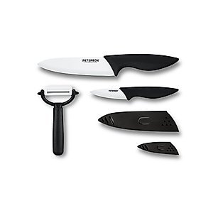 Peterson Housewares 5" Ceramic Knife Color: Green