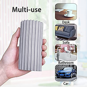 Damp Duster Clean Sponge,Damp Duster for Car and Home,PVA Sponge,Super Absorbent,Soft and Easy to Clean,Duster for Cleaning Blinds,Glass,Baseboards,Vents,Railings,Mirrors