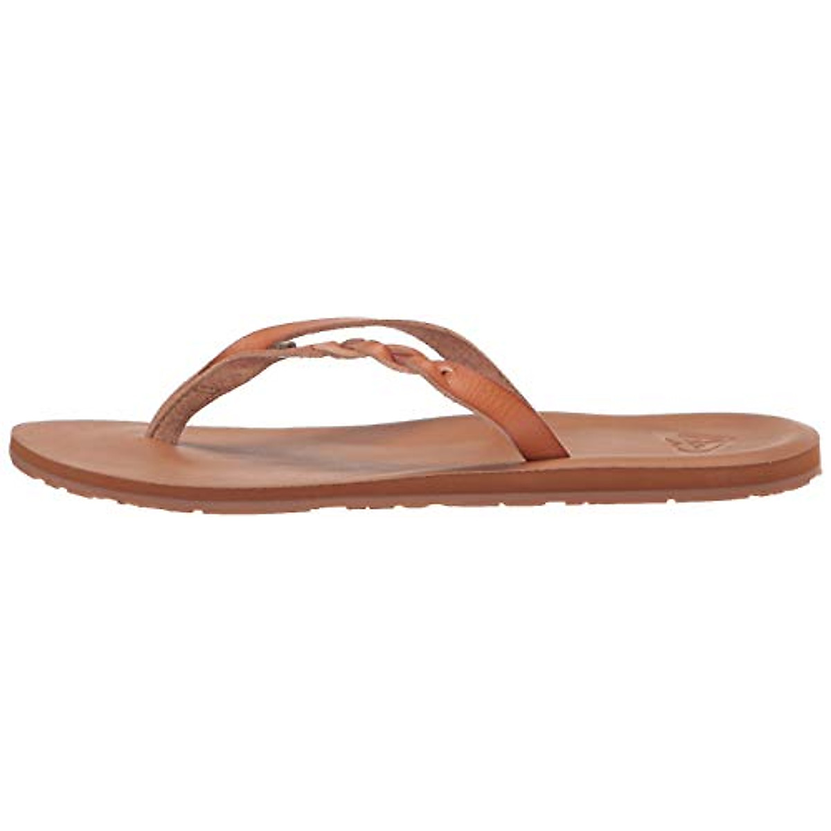 Roxy Women's Liza FLIP Flop Sandal, Tan Combo, 10