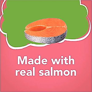 Purina Friskies Salmon Dinner Pate Wet Cat Food, 5.5 oz. Cans (Pack of 12)