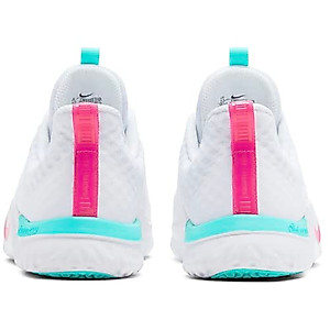 Nike Women's Renew in-Season Tr 9 Shoes, White/Pink Blast-aurora Green, 6