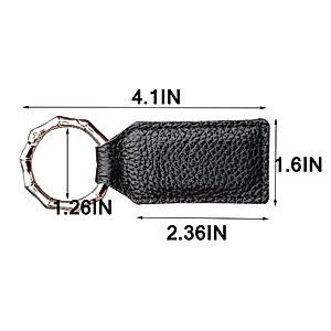 XNDGURE Magnetic Purse Hanger Purse Magnet Purse Magnet Heavy Duty Magnet Keychain Handbag Holder For Table Purse (Black)