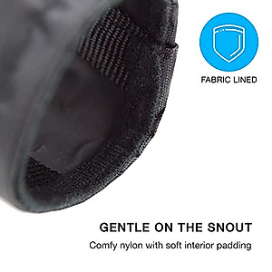 Weebo Pets Breathable Nylon Cloth Safety Muzzle (XXS)