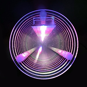 iCubeSmart 16 LED Audio Spectrum DIY Electronic Kits, Built-in Microphone to Collect Music (PP16-Round)