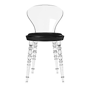 Neos Modern Furniture C177K-N Chair, Black