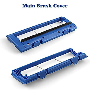 31 Pack Replacement Parts Compatible with Eufy RoboVac 11S, 25C, 15C, 30, 30C, 12, 35C, 15T Robot Vacuums, 2 Rolling Brushes, 12 Filter Sets, 12 Side Brushes, 2 Pre Filters, 1 Protector Cover