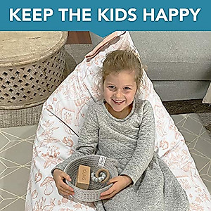 Small Basket Set - 2PC WASHABLE Small Storage Basket 100% Cotton Small Rope Basket 7.5" Small Woven Basket for Key Basket, Mini Basket, Kitchen Basket, Remote Basket (Grey)