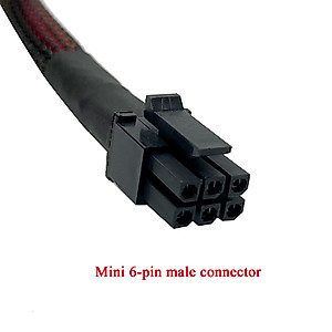 Mini 6-pin to Splitter 15-pin SATA Power Cable for Model Vostro 3650 3653 3655 Desktop PC Hard Drive SSD Expansion Cable (19.6")