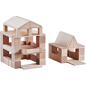 HABA Clever Up! Building Wooden Block System 4.0 for Ages 12 Months to 8 Years