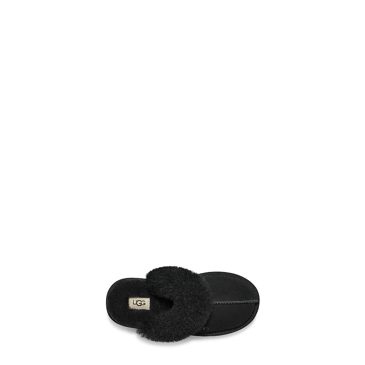 UGG Unisex-Child Cozy Ii Slipper, Black, 3 Little Kid