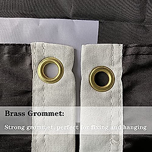 Jayus Let's Go Brandon Flag 3x5 Double Sided, Heavy Duty 3Ply Black FJB Flags with Brass Grommets for Outdoor Indoor Decor