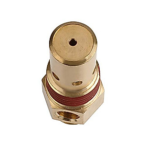 Hromee Air Compressor Replacement Components Brass 1/2 Inch MNPT Compressor in Tank Check Valve Kit with Three Different Unloader Tube Fittings 20 SCFM 4 Pieces