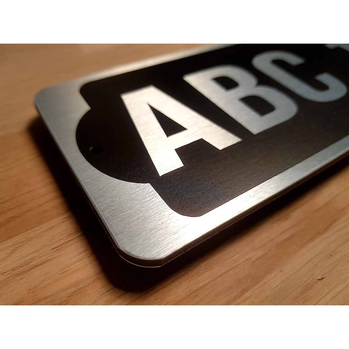 Deca Moda Key Drop Sign, Signs for Business, Door Signs, Key Drop Signs, Key Drop, Silver Finish, 9 x 3 inches