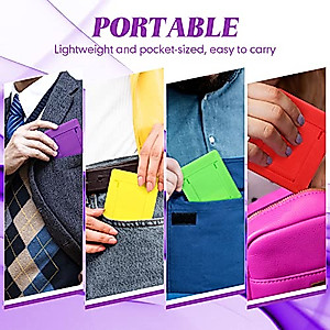 24 Pcs Cell Phone Stand, Tablet Stand Adjustable, Universal Foldable Multi Angle Pocket Phone Stand for Desk, Compatible with Phone 13 12 11 Pro XS Max X 8 6S Plus All Android Smartphones (Multicolor)