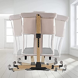 nordmiex Baby Crib,Baby bassinets Crib for Newborn,Adjustable Baby Bed for Infant/Baby,Beige