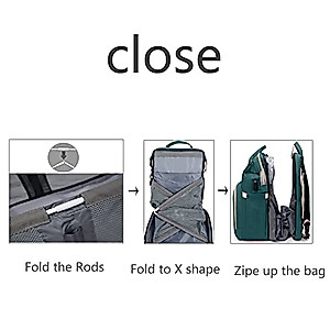 Baby Diaper Bag Backpack with Changing Station, Baby Registry Search Shower Gifts, Baby Bags for Boy Girl, New Mom Gifts for Women, Large Capacity, USB Port,Green