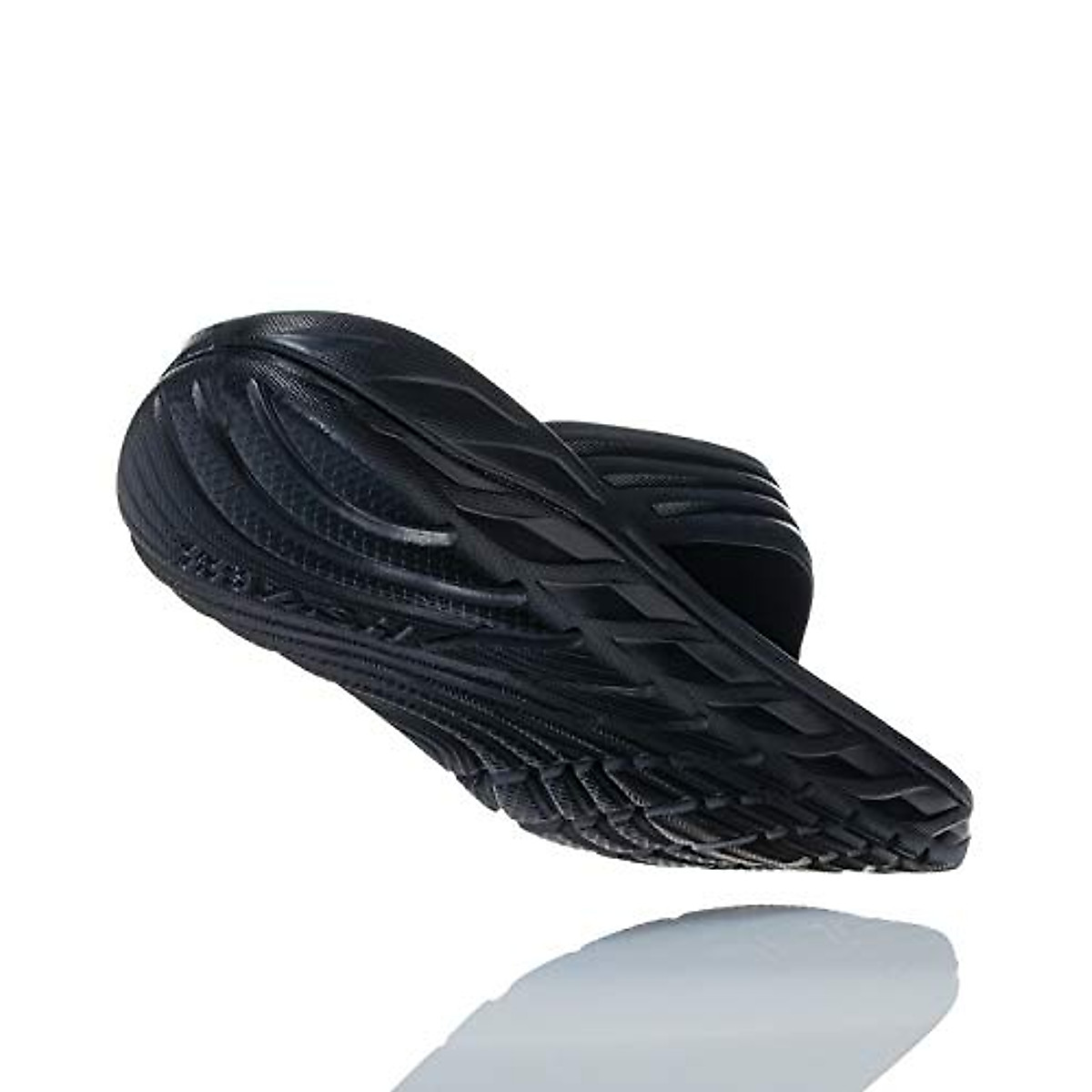 Hoka ONE ONE Women's Ora Recovery Flip 2 Sandals, Black, Size 9.0