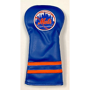 MLB New York Mets Golf Vintage Driver Head Cover (Mets Logo)