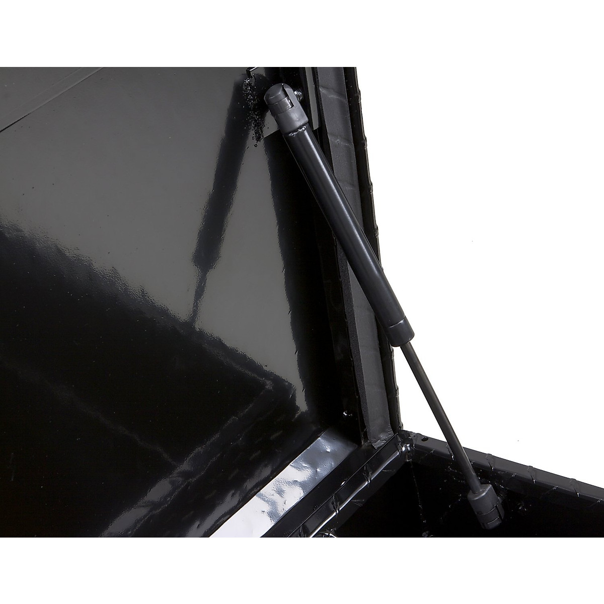 Lund 79301 58" Black Aluminum Cross Bed Tool Box