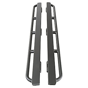 Body Armor 4x4WU-4121 Black Rockcrawler Side Guards for 2004-2006 TJ Unlimited (Pair)
