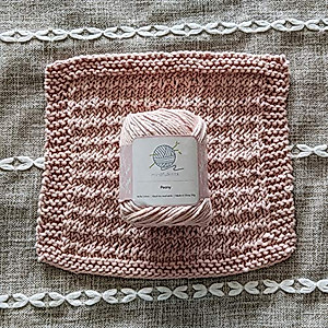 Knitting Yarn, Crochet Yarn, Mindfulness and Relaxation 100 Percent Cotton Yarn, Multicolor 4-Pack Medium Number 4 Worsted Bundle, Flora, Soft & Gentle for Baby Items – by mindfulknits