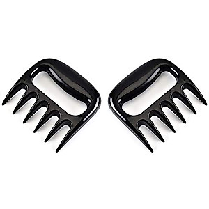 JANEMO Meat Claws,Black Meat Shredder Claws,Use for Shredding, Carving, Handling, Lifting, Pulling Apart Meat