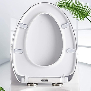 Housoutil 10 Pcs Toilet Anti-Collision Pad Toilet Seat Bumpers Replacement Sanitary Toilet Bumpers Toilet Bumper Pads Toilet Cover Pads Bidet Toilet Bumpers Toilet Plug Furniture