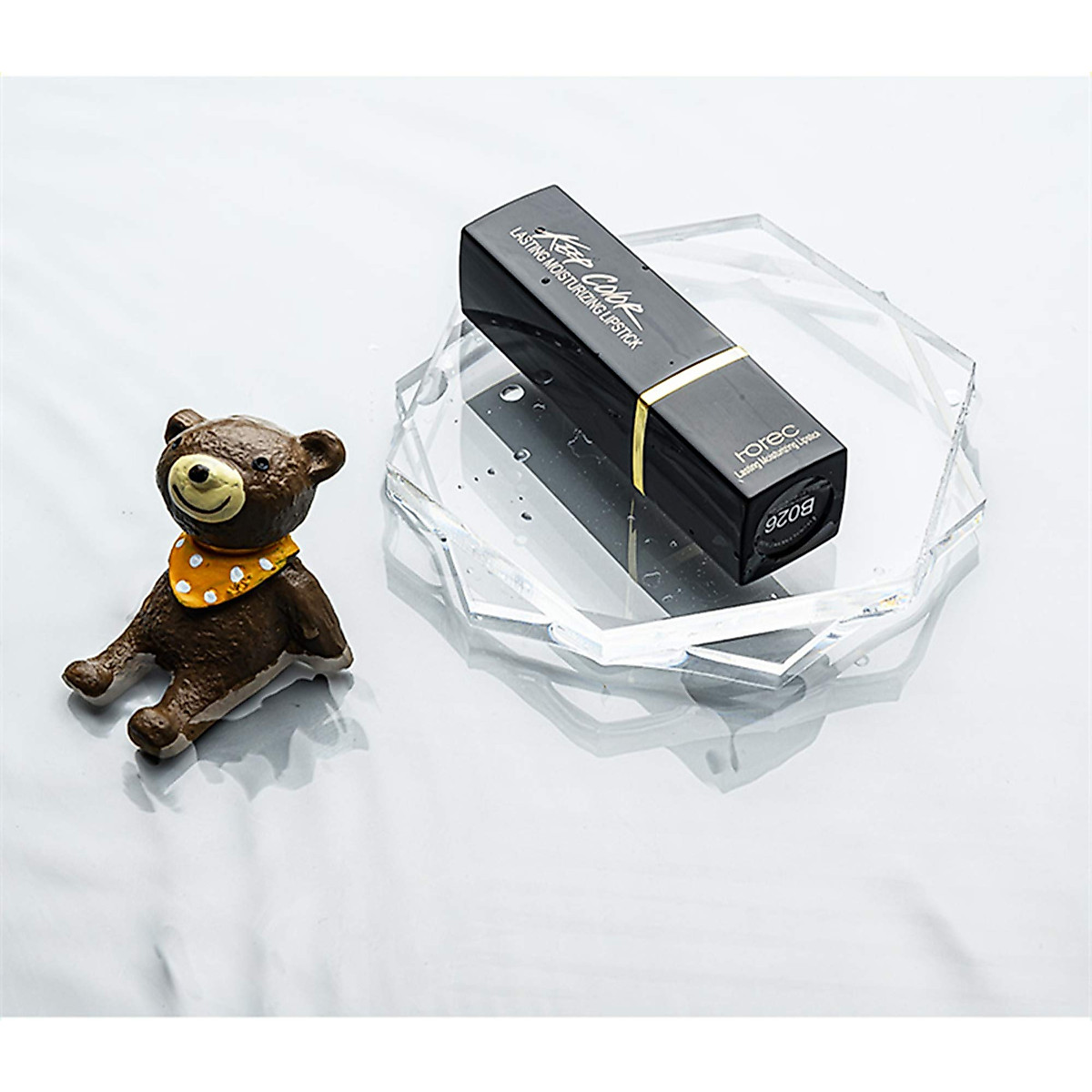 Clear Acrylic Laser Cut Hexagon Sheet, Hexagon Place Cards for Table Numbers, Guest Name, Food Signs and Special Event Decoration and DIY Accessory (3.0")