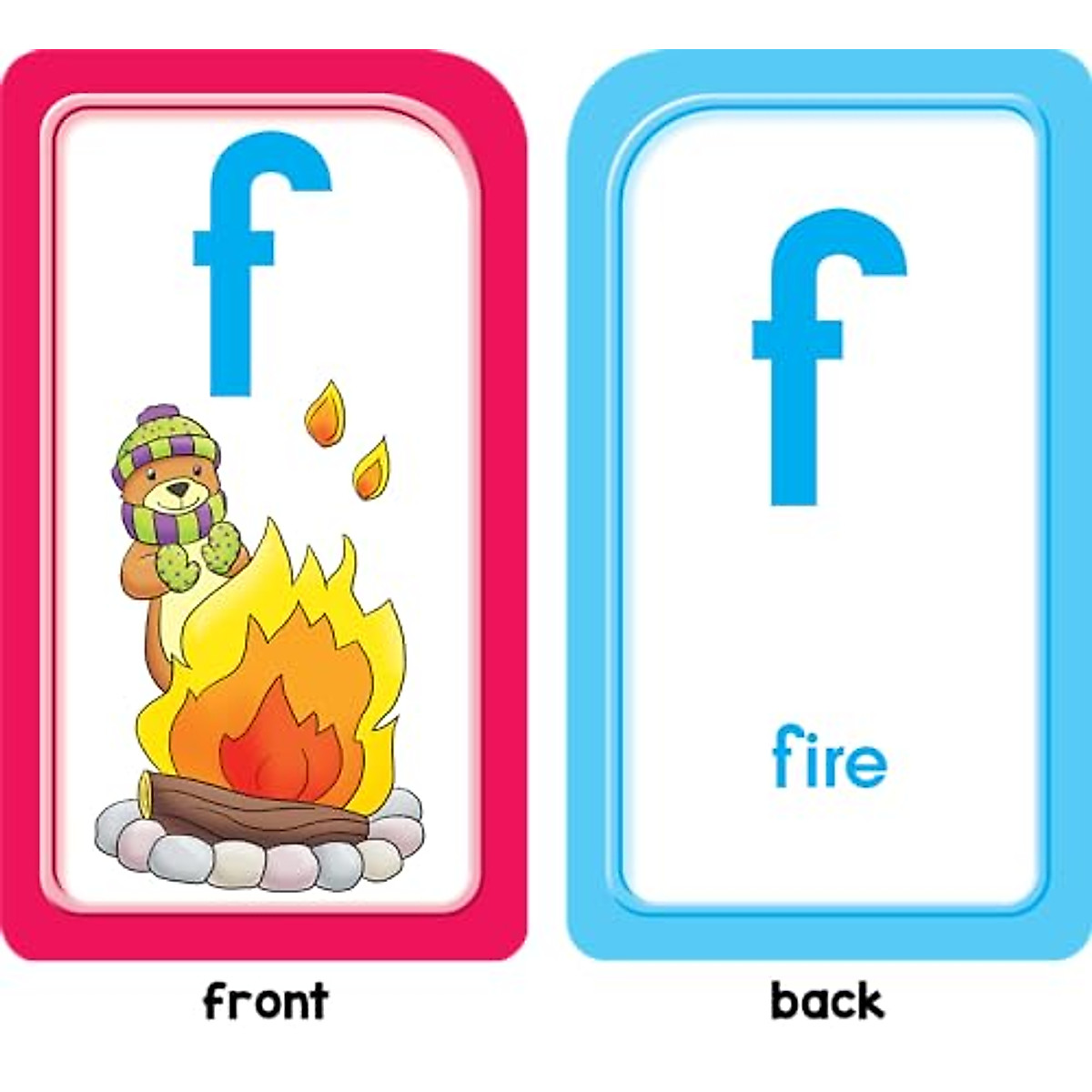 School Zone - Alphabet Match Flash Cards - Ages 4 and Up, Preschool to Kindergarten, ABC's, Letters, Matching, Beginning Sounds, Letter-Picture Recognition, and More