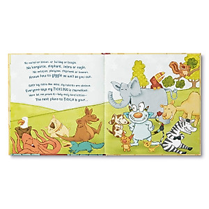 Tickle Monster Laughter Kit — Includes the Tickle Monster book and fluffy mitts for reading aloud and tickling!