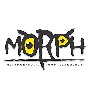 Topeak Mountain Morph Bike Pump , Silver, Black, 35 x 5.8 x 3 cm / 13.8” x 2.3” x 1.2”