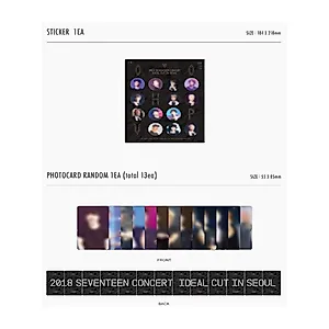 SEVENTEEN 2018 Concert 'Ideal Cut' in Seoul DVD