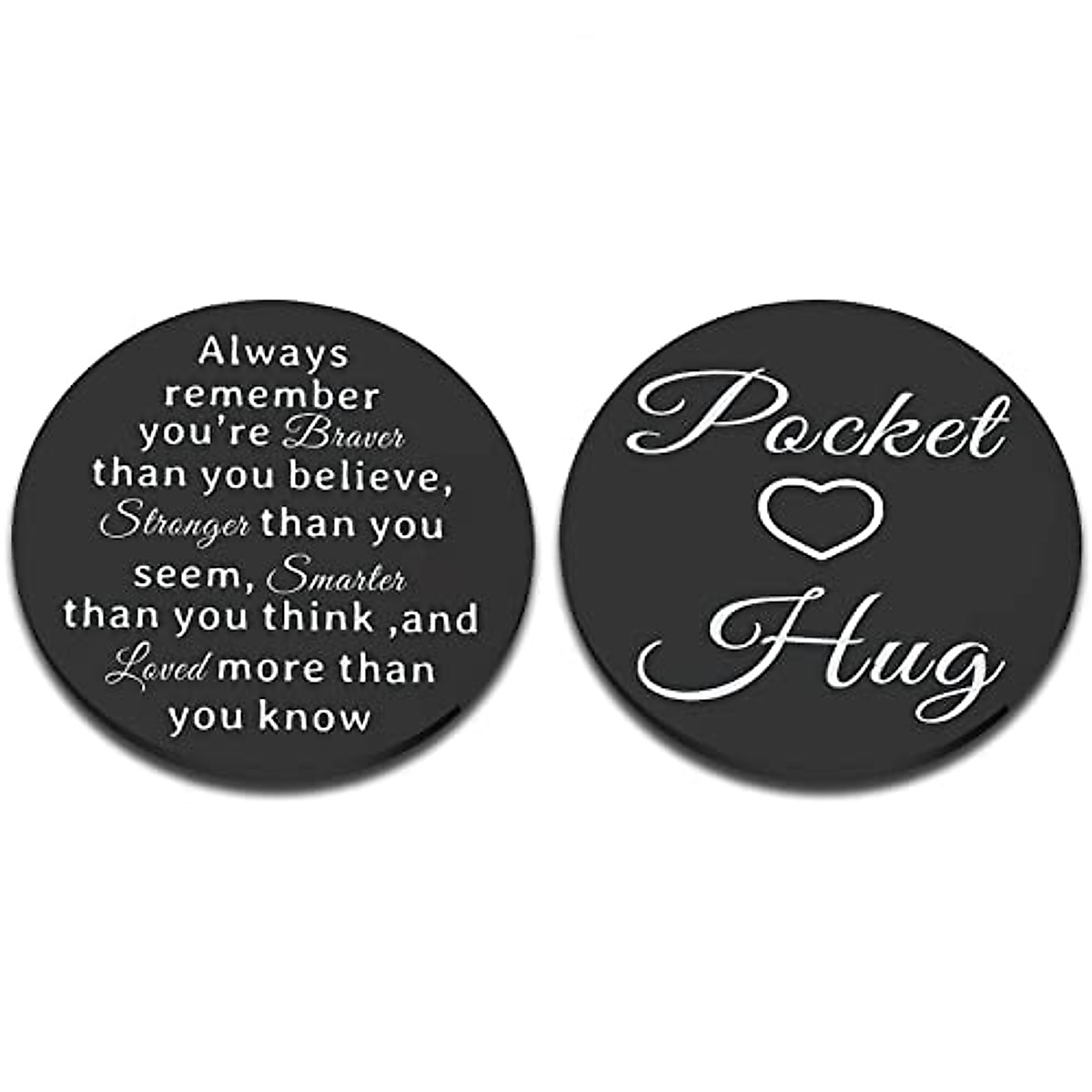 Pocket Hug Token Gift for Women Men You Are Awesome Inspirational Long Best Friend BFF Family Son Daughter Boyfriend Girlfriend Kids-Message Pocket Hug Token Present Birthday Christmas Graduation