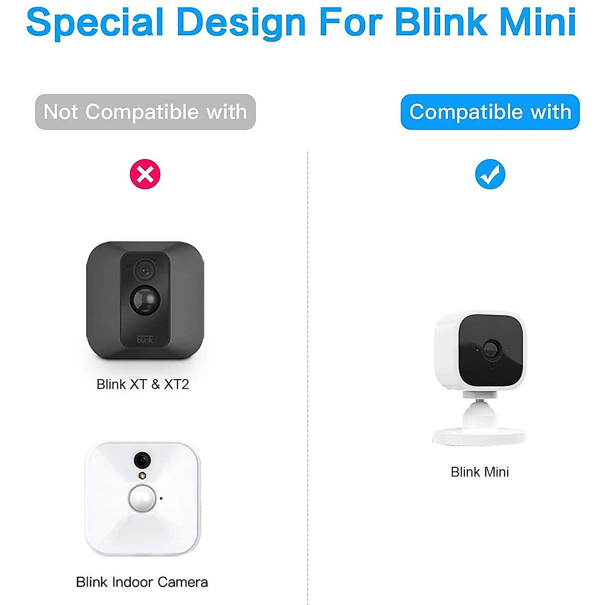 VOMENC 20ft/6m Charger Cable for Blink Mini, Power Extension USB Cable Compatible with Blink Mini Indoor Plug-in Camera Extension Cable(Blink Mini Camera is not Include)