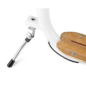 Schwinn Shuffle Adult Scooter, 26-Inch Front Wheel, 20-Inch Rear Wheel, Alloy Linear Pull Brakes, Steel Frame, White