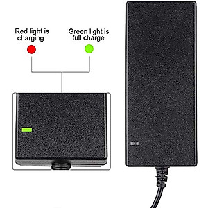 Demon 42V 2A Battery Charger Power Adapter for Bird,Lime,Lime-S, Skip, Spin, M365, Bird Charger,Lime Charger, Skip, Es4, Es3, Es2, Es1,Black