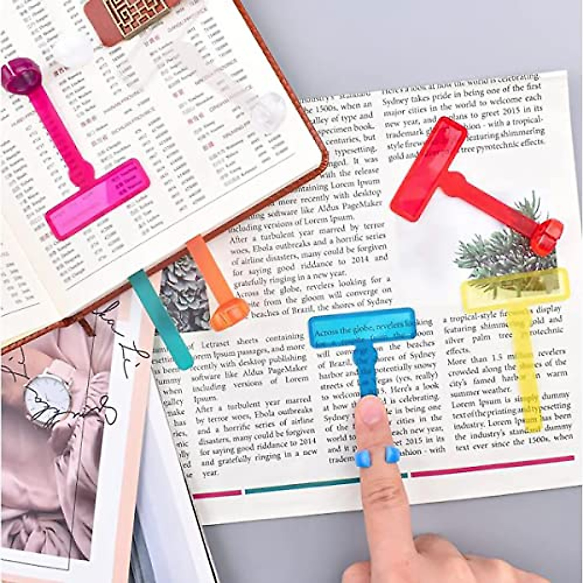 28 Pieces Dyslexia Tools for Kids Dyslexia Reading Strips for Dyslexic Students, Guided Reading Strips Trackers for Kids, Teacher Education Classroom Supplies (Cute Sets)