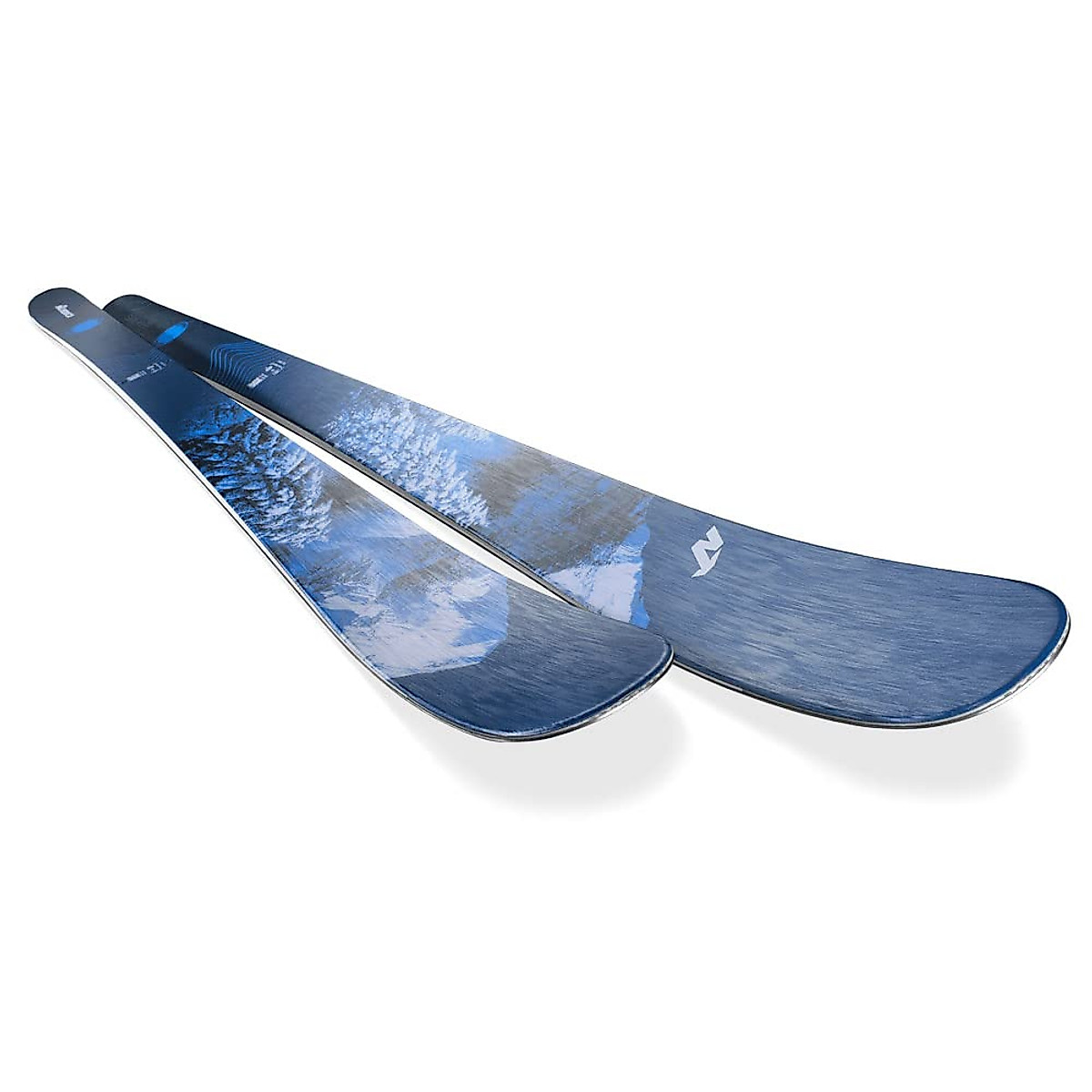 Nordica Women Santa Ana 93 Skis, Color: Blue/White (0A231800001)