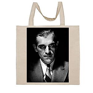 FC Carino Boris Karloff - A Nice Graphic Cotton Canvas Tote Bag FCA #FCAG301413