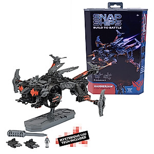Snap Ships — KOMPLEX Hammerjaw K.L.A.W. Gunship — Building Toy Sets — 3 Builds — Ages 8+