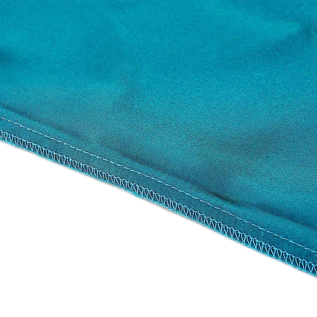 Hodeco Nature Silk Pillowcase 14x20 Double Sides 100% Mulberry Silk 19 Momme Thick Silk Pillow Cover for Bed Pillow Sham Cover Toddler Size 36x51cm Silk Pillowcase, Peacock Blue 1 Piece