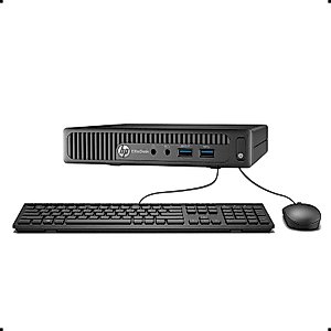HP EliteDesk 705 G3 Mini Business Desktop PC, AMD A6 PRO-8570E up to 3.4GHz, 8GB DDR4, 128GB SSD, WiFi, BT, VGA, DP, Windows 10 64 Bit-Multi-Language Supports English/Spanish/French (Renewed)