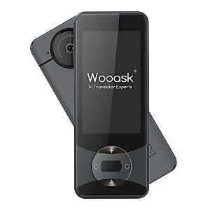 Wooask Language Translator Device Portable Real-time Voice Translation in 138 Different Languages and Accents for Learning, Travel, Business and Daily Tasks