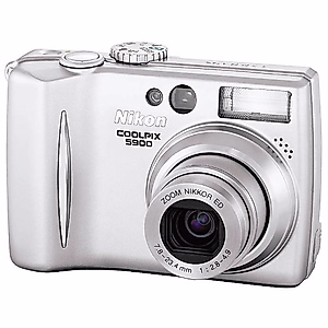 Nikon Coolpix 5900 5MP Digital Camera with 3x Optical Zoom