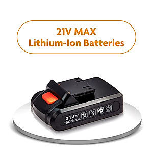 Dedeo Tool Set with Drill, Cordless Hammer Drill Tool Kit 110Pcs Household Power Tools Drill Set with 21V Li-Ion Battery & Charger for Home Tool Kit