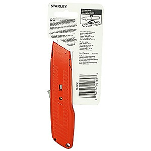 Stanley 0-10-189 Safety Knife 99E, Red