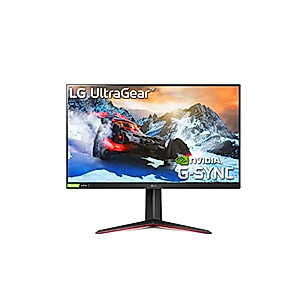 LG 32GN63T-B 32'' Ultragear QHD 165Hz HDR10 Monitor with NVIDIA G-SYNC Compatibility and AMD FreeSync Premium (Renewed)