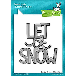 Lawn Fawn Giant Let It Snow Die (LF2695)