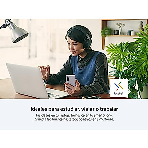 Sony WH-CH720NB Noise Canceling Wireless Bluetooth Headphones - Built-in Microphone - up to 35 Hours Battery Life and Quick Charge - Black - International Version