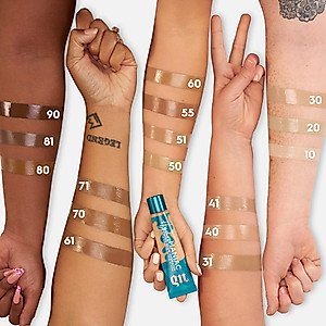 Urban Decay Hydromaniac Dewy Foundation (20 Fair Neutral), Hydrating Tinted Moisturizer for Dry Skin, Buildable Medium Coverage, Non-comedogenic, Vegan, Cruelty-free - 1.1 fl oz